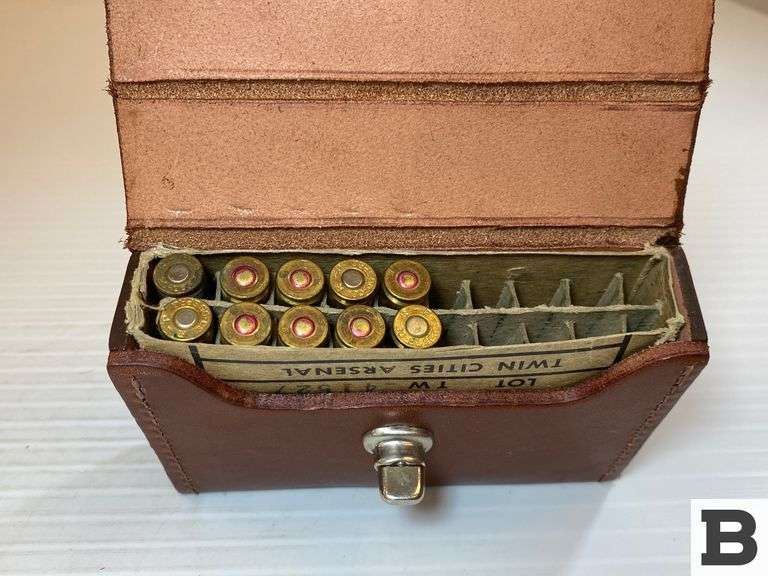 30-06 Leather Shell Case - Booker Auction Company