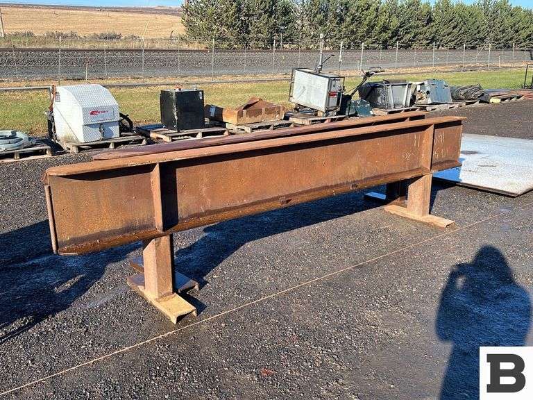I Beam Fabrication Racks - Booker Auction Company
