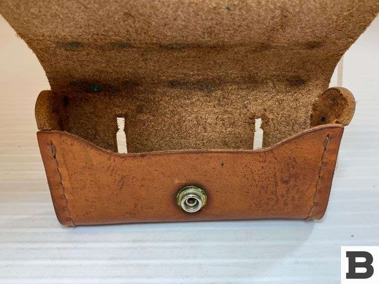 Leather Shell Case - Booker Auction Company