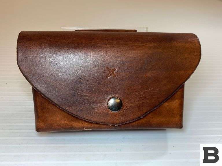 .300 Leather Shell Case - Booker Auction Company