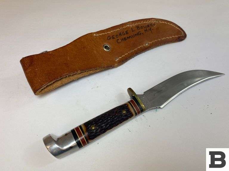 Western H Hunting Knife - Booker Auction Company