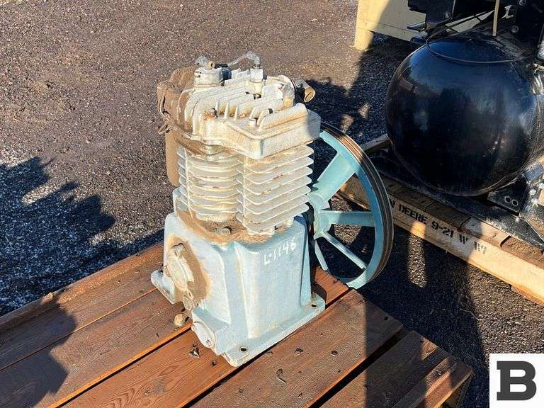 Challenge Air E-57A Compressor - Booker Auction Company