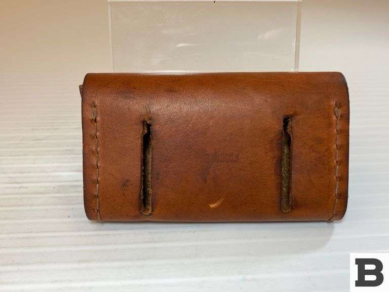Leather Shell Case - Booker Auction Company