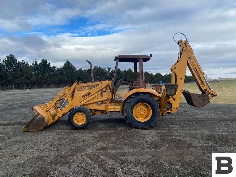 Case 580K Backhoe - Booker Auction Company