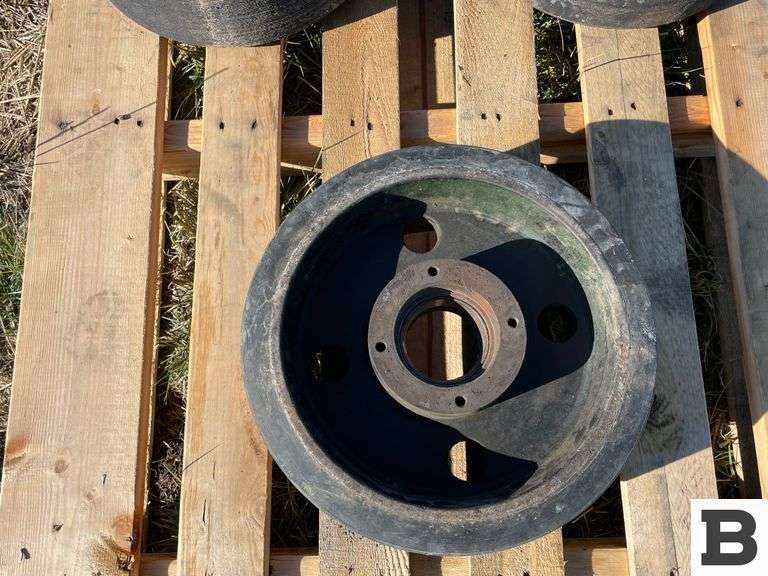 JD 8400T Narrow Boogie Wheels - Booker Auction Company