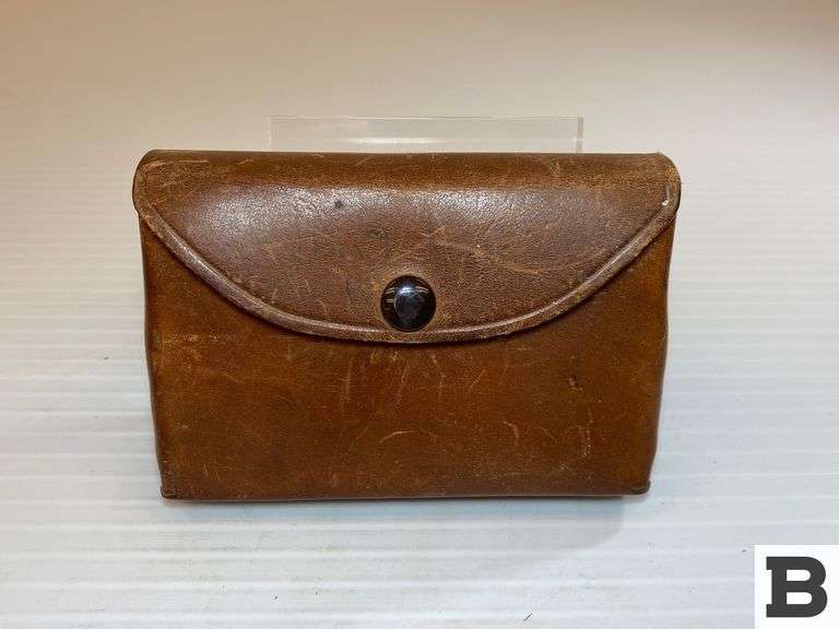 25-06 Leather Shell Case - Booker Auction Company