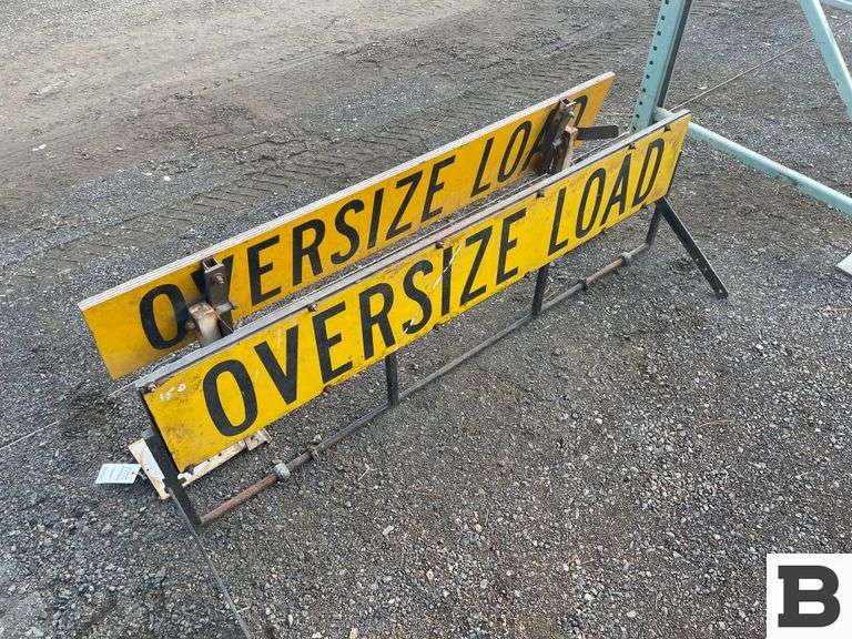 Oversize Load Signs - Booker Auction Company