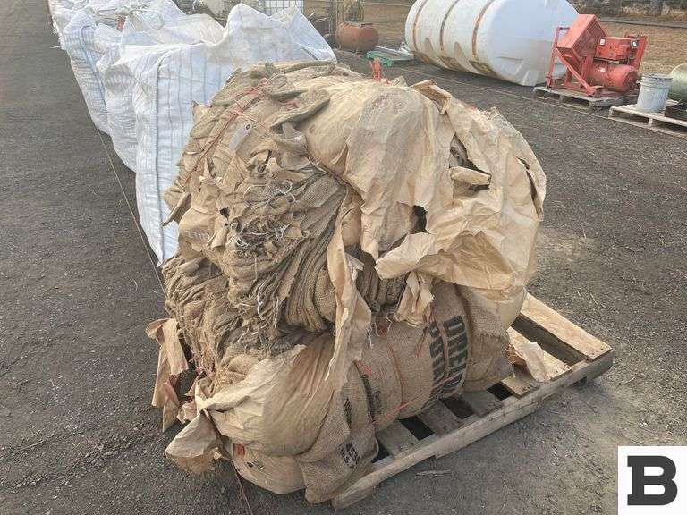 Potato Sacks Booker Auction Company