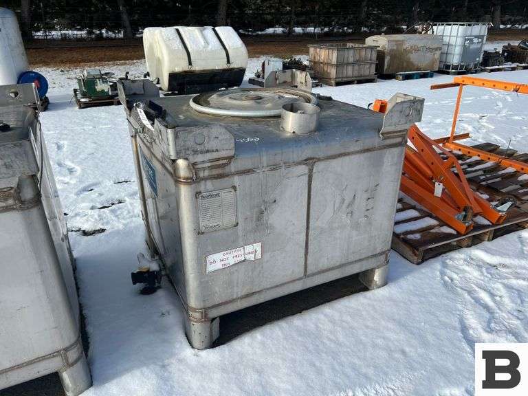 TranStore 510435 Stainless Steel Portable Tanks - Booker Auction Company