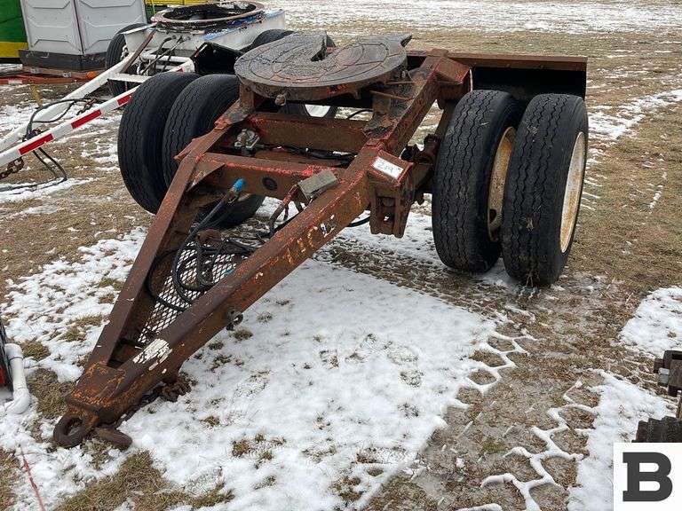 Alloy Single Axle Dolly - Booker Auction Company