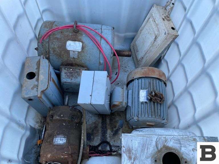Electric Motors, Panel Boxes - Booker Auction Company