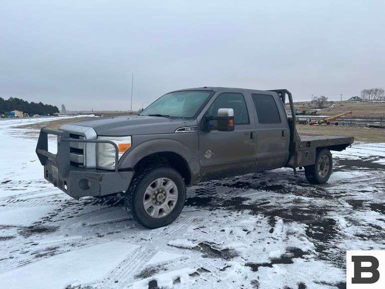 2012 Ford F-350 Flatbed Pickup - Booker Auction Company