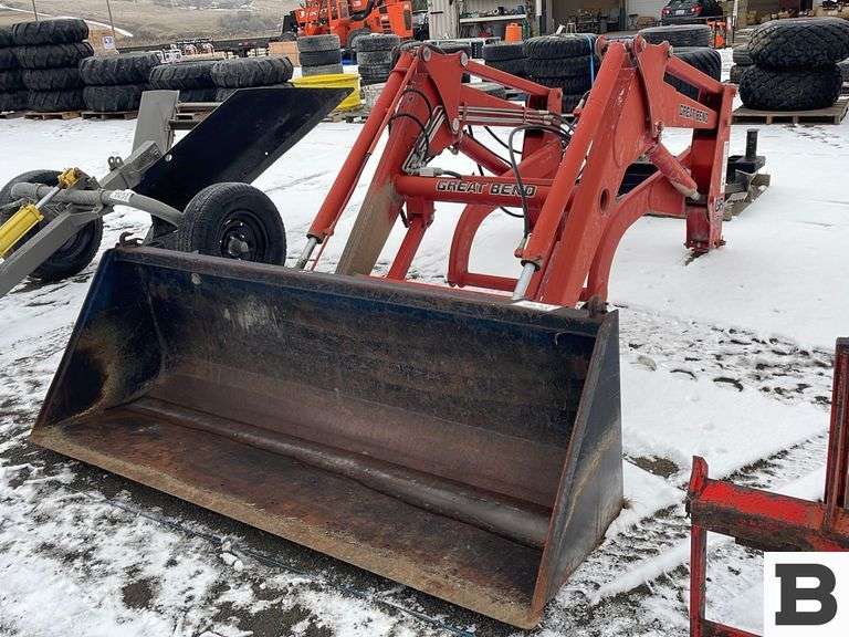Great Bend GB770 Front Loader Bucket - Booker Auction Company
