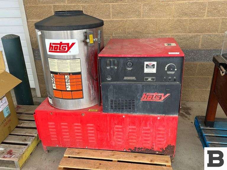 Hotsy 1852SS Pressure Washer - Booker Auction Company