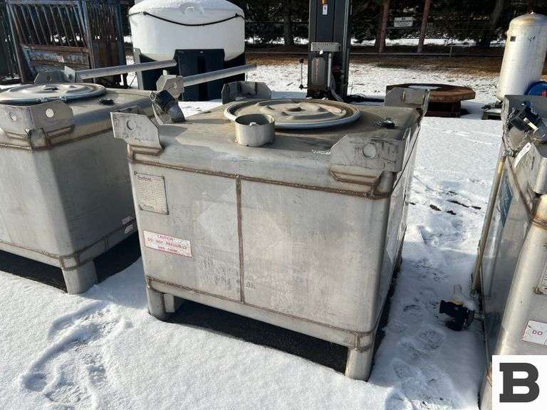 TranStore 510435 Stainless Steel Portable Tanks - Booker Auction Company