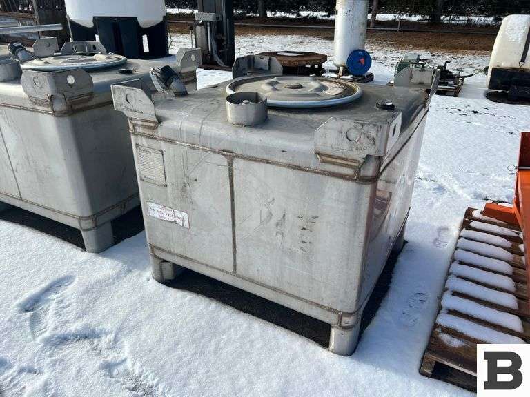 TranStore 510435 Stainless Steel Portable Tanks - Booker Auction Company