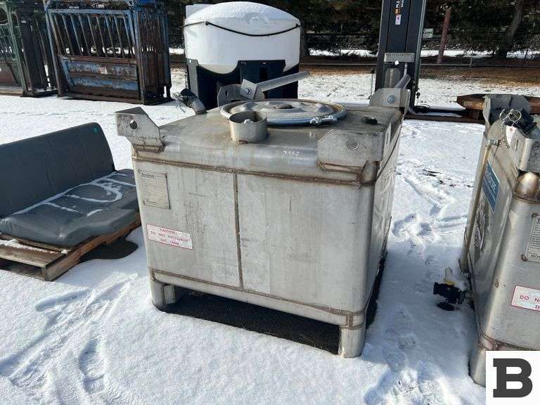 TranStore 510435 Stainless Steel Portable Tanks - Booker Auction Company
