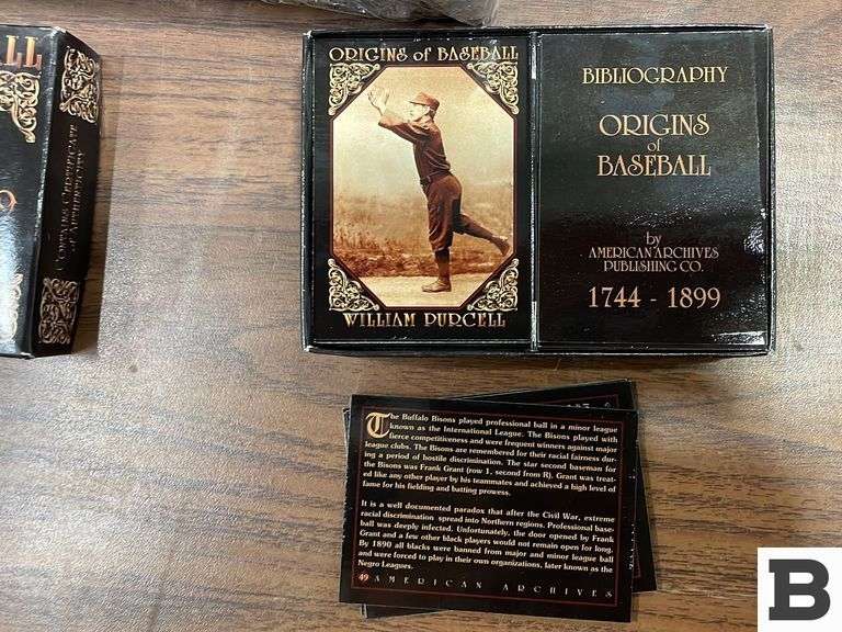 1744-1899 Baseball Cards - Booker Auction Company