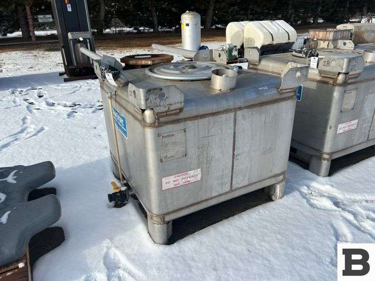 TranStore 510435 Stainless Steel Portable Tanks - Booker Auction Company
