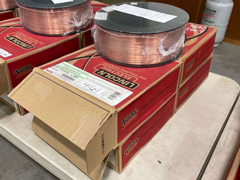 33lb Spool Lincoln Electric Super Arc .9mm Electric Wire - Booker ...