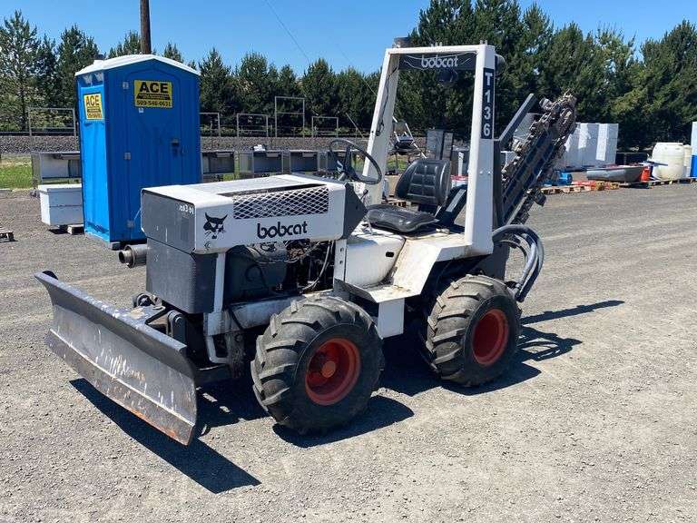 Bobcat T136 Trencher - Booker Auction Company