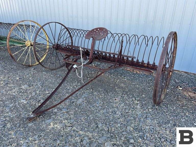 Antique Dump Rake - Booker Auction Company