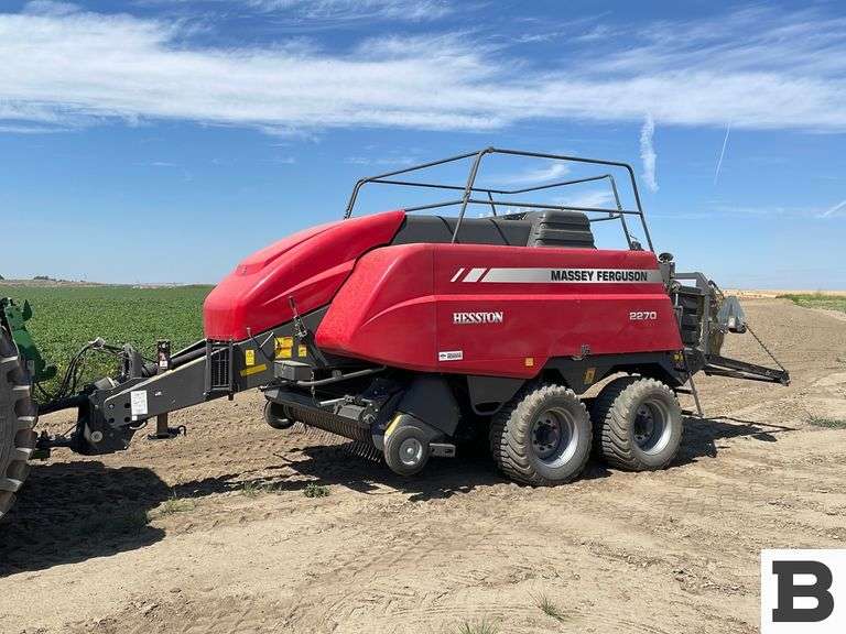 2018 Massey-Ferguson 2270 Baler - Booker Auction Company