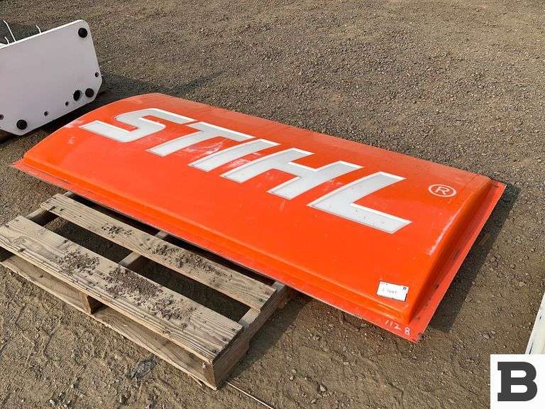 Stihl Sign - Booker Auction Company