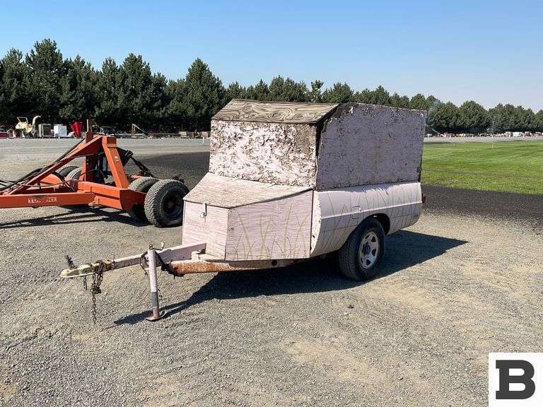 1990 Homemade Utility Trailer - Booker Auction Company