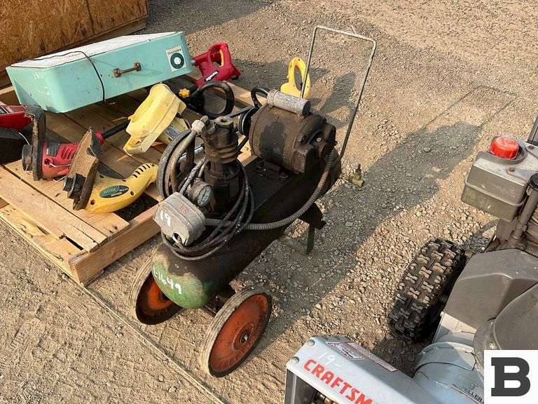 Wagner Air Compressor - Booker Auction Company