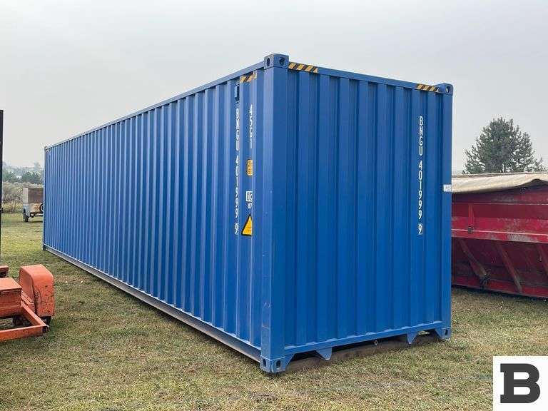 2022 TMG FG-40H-00003 40’ Container - Booker Auction Company