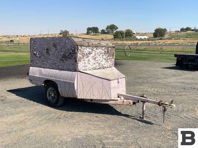 1990 Homemade Utility Trailer - Booker Auction Company