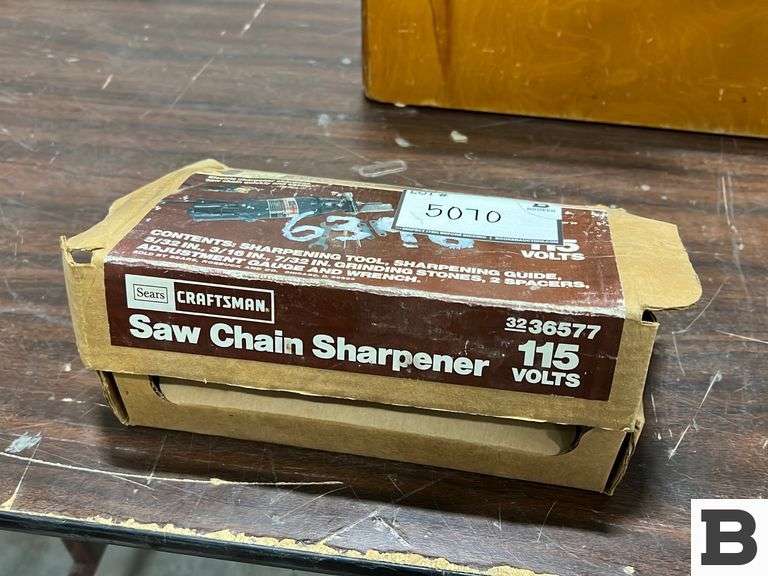 Craftsman Saw Chain Sharpener - Booker Auction Company