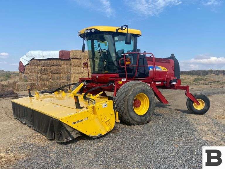 2014 New Holland H8080 Swather - Booker Auction Company