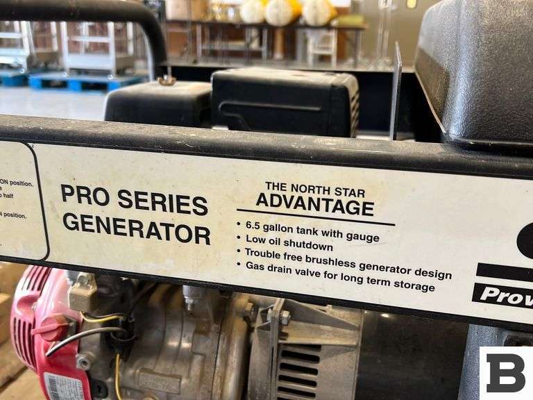 North Star 5500 Pro Series Generator - Booker Auction Company