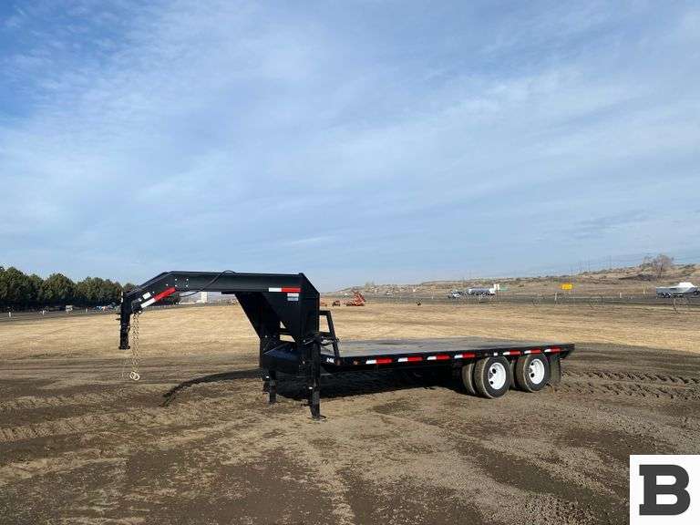 2020 Great Northern GN18-24K-SD Gooseneck Flatbed Trailer - Booker ...