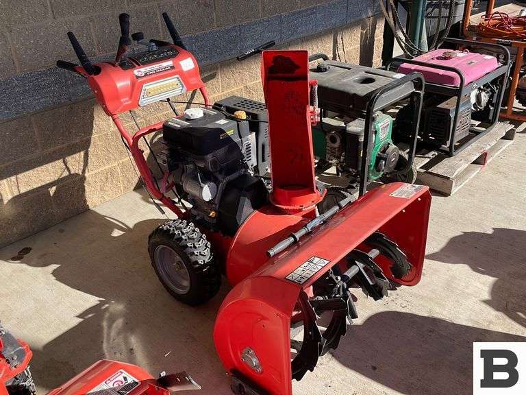 DR Pro Max 34 Snow Blower - Booker Auction Company