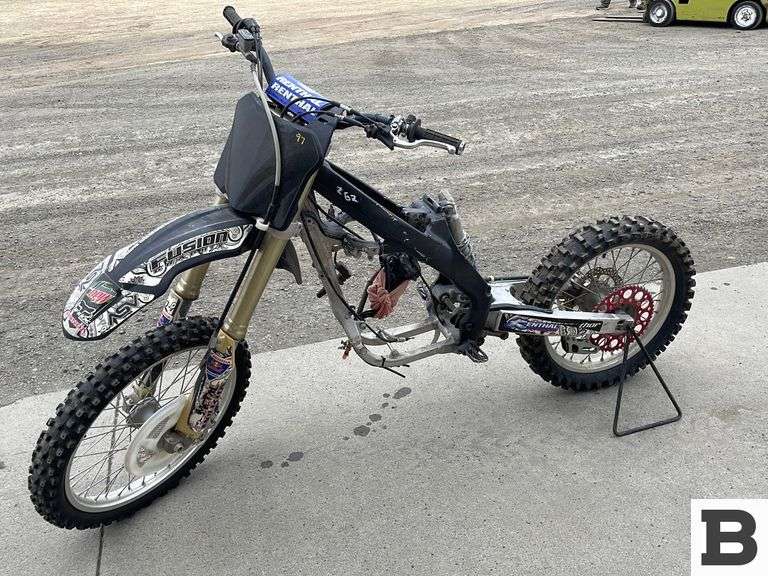 2009 Honda CRF250R Dirt Bike Frame - Booker Auction Company