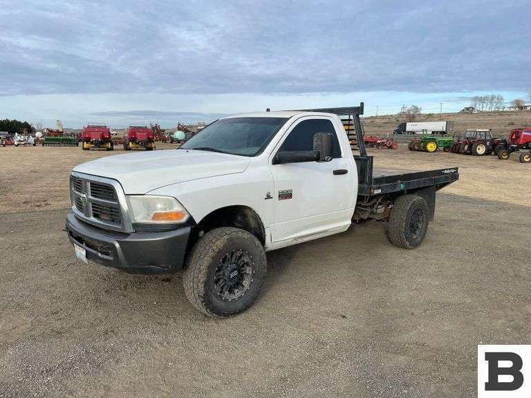 2010 Dodge Ram 2500 Flatbed Pickup - Booker Auction Company