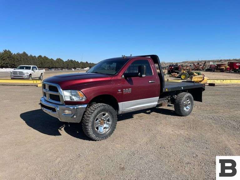 2016 Ram 2500 Flatbed Pickup - Booker Auction Company