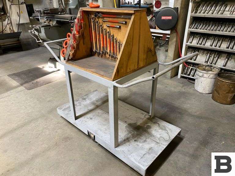 Custom Tool Cart - Booker Auction Company