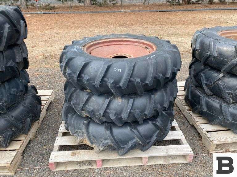 11.2-24 Circle Tire & Rims - Booker Auction Company