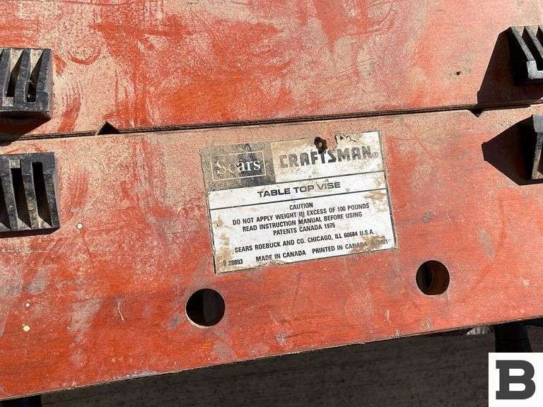 Black and Decker Workmate 350 Portable Bench, Craftsman Table Top Vise ...