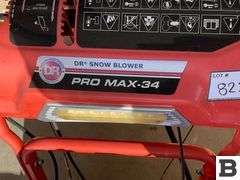 DR Pro Max 34 Snow Blower - Booker Auction Company