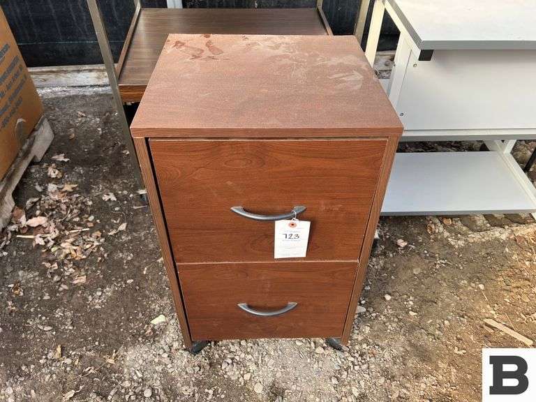 2 Drawer File Cabinet - Booker Auction Company