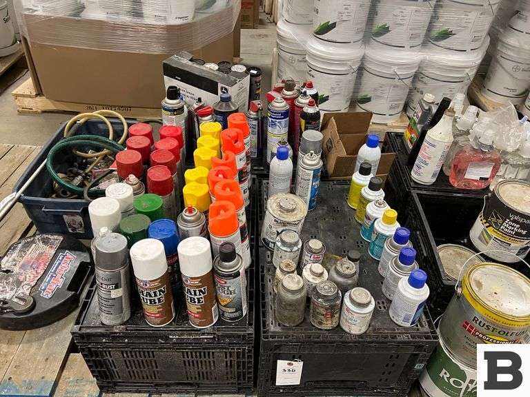 Chain Lube, Spray Paint, WD-40 - Booker Auction Company