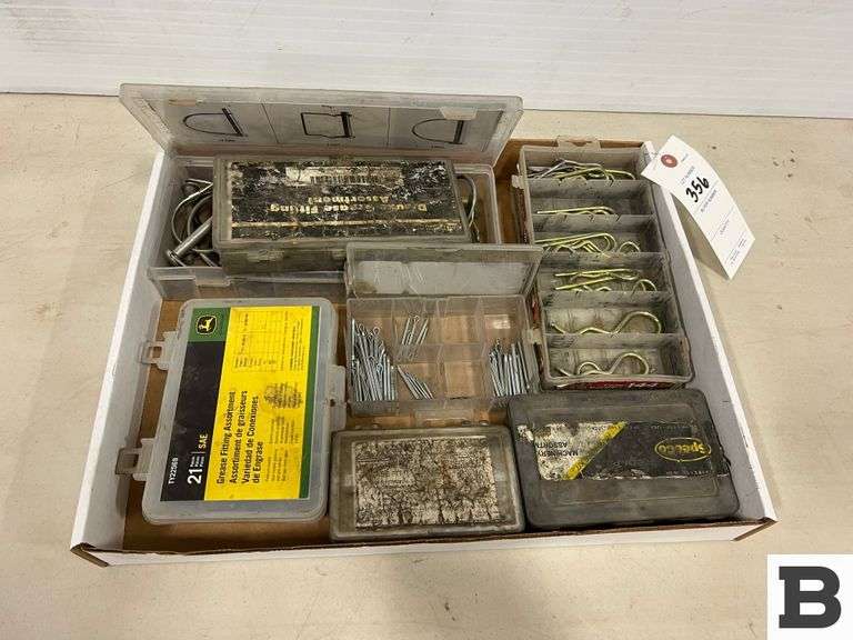 Grease Certs, Hitch Pins, Cotter Pins - Booker Auction Company