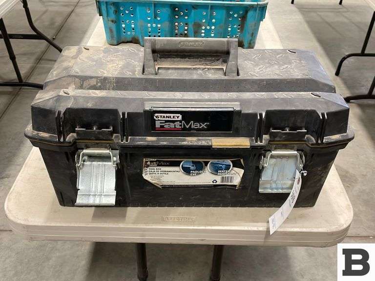 Stanley Fat Max Tool Box - Booker Auction Company