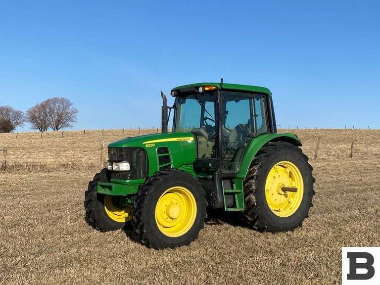 2011 John Deere 6330 Tractor - Booker Auction Company