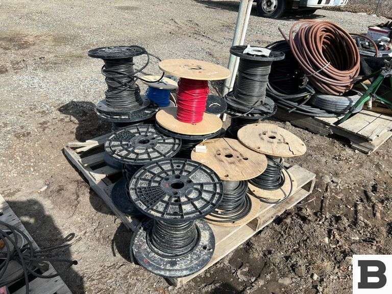 Electrical Wire Rolls - Booker Auction Company